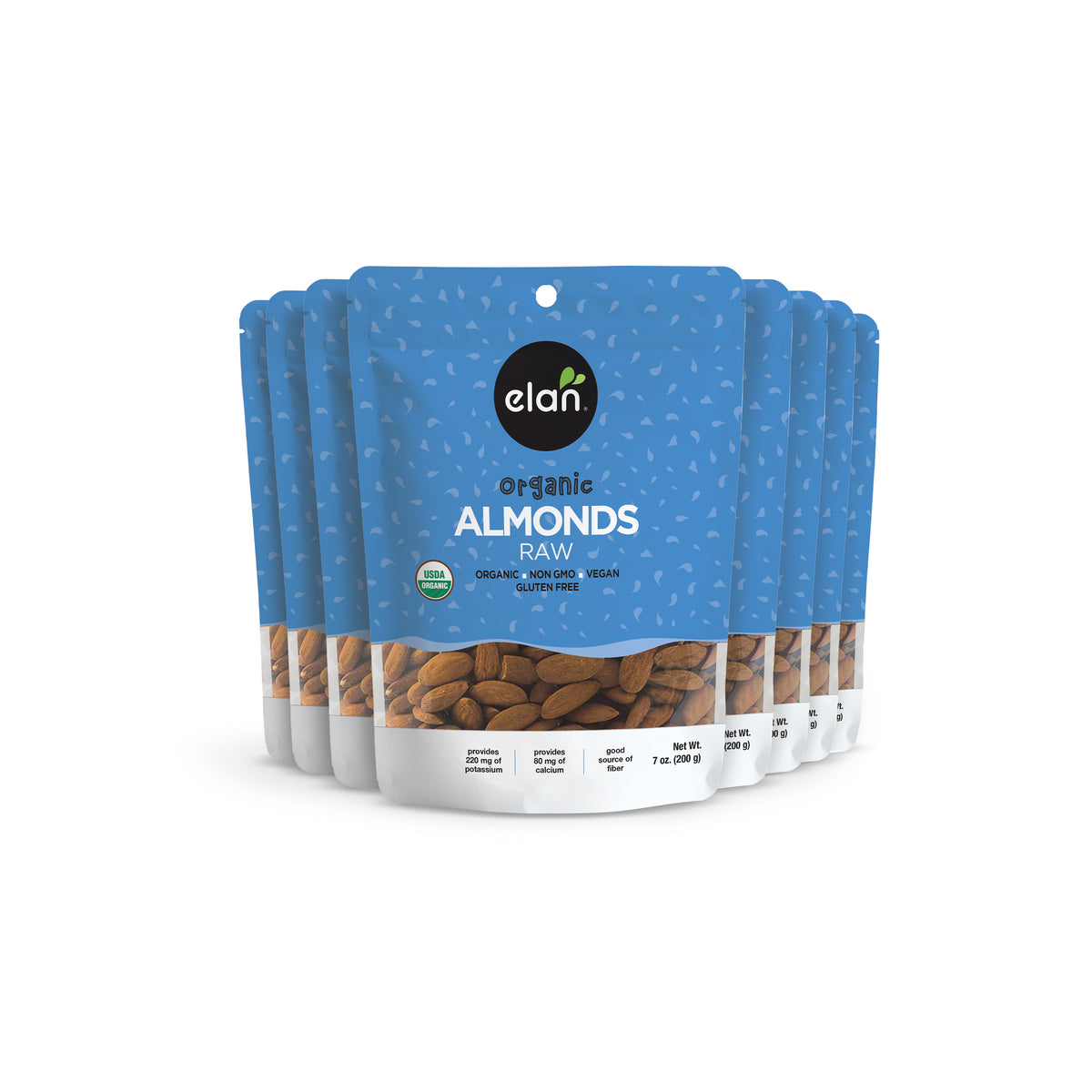 Organic Raw Almonds – Elan USA